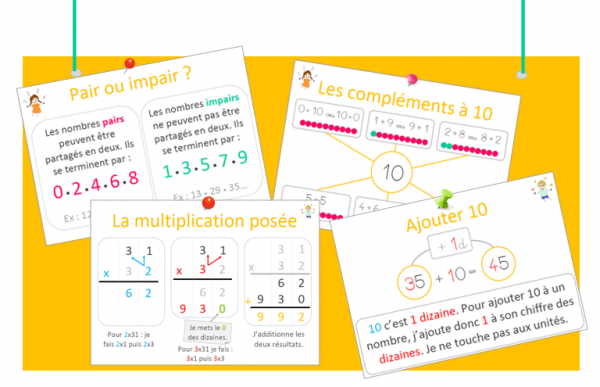 Des affiches de mathématiques, le tout en un clic ! - Classe et Grimaces