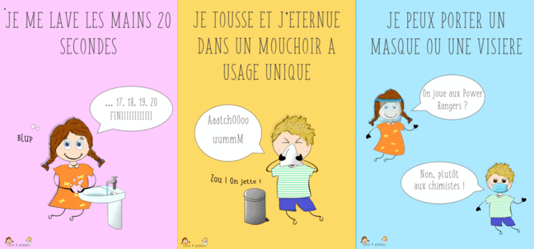 Affichages - Classe et Grimaces