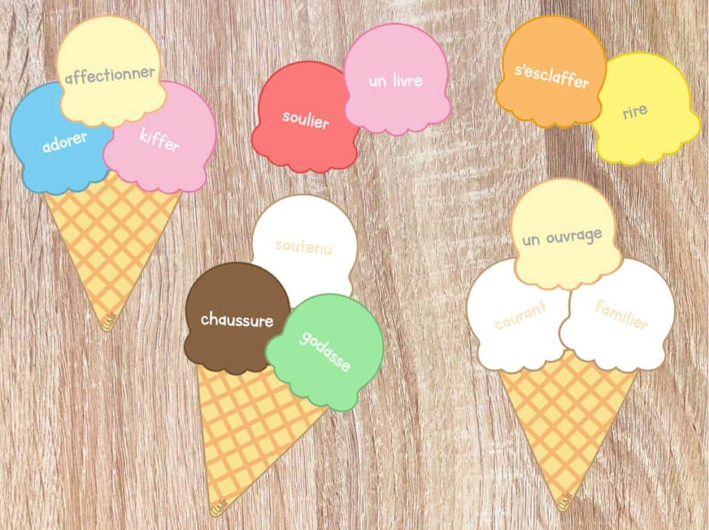 Atelier registres de langue : La langue sur la glace ! - Classe et Grimaces