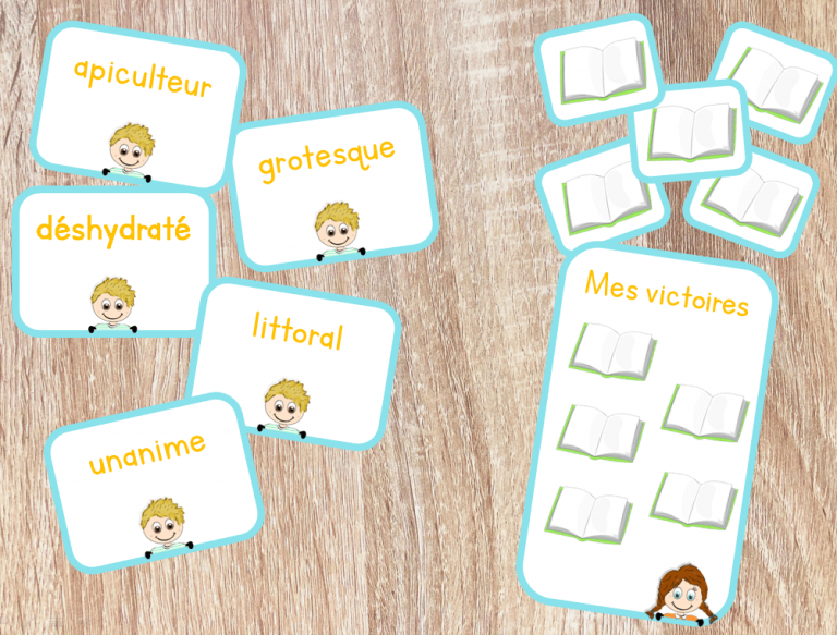 Vocabulaire - Classe et Grimaces