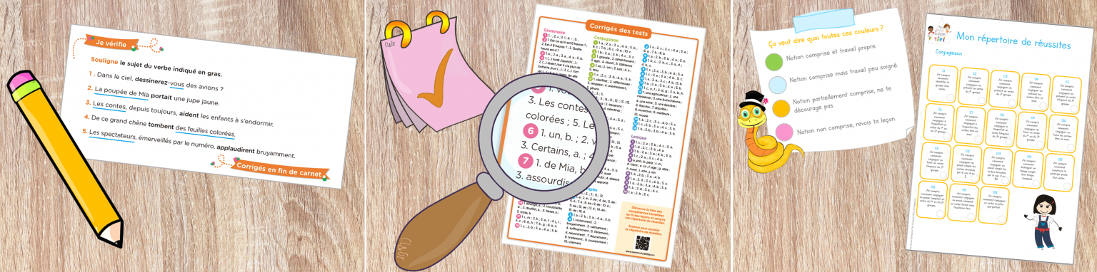 Mon carnet de leçons de français CM2 - TIPI