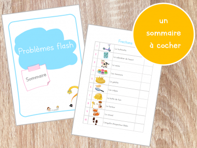 Problèmes Maths CM1 - CM2 - Classe et Grimaces